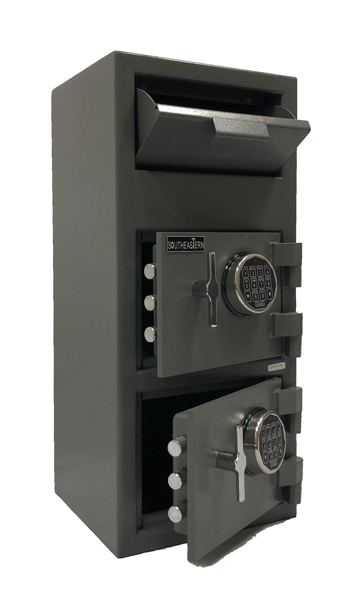 SOUTHEASTERN F3214EE Double Door Cash Drop Depository Safe with Digital ...