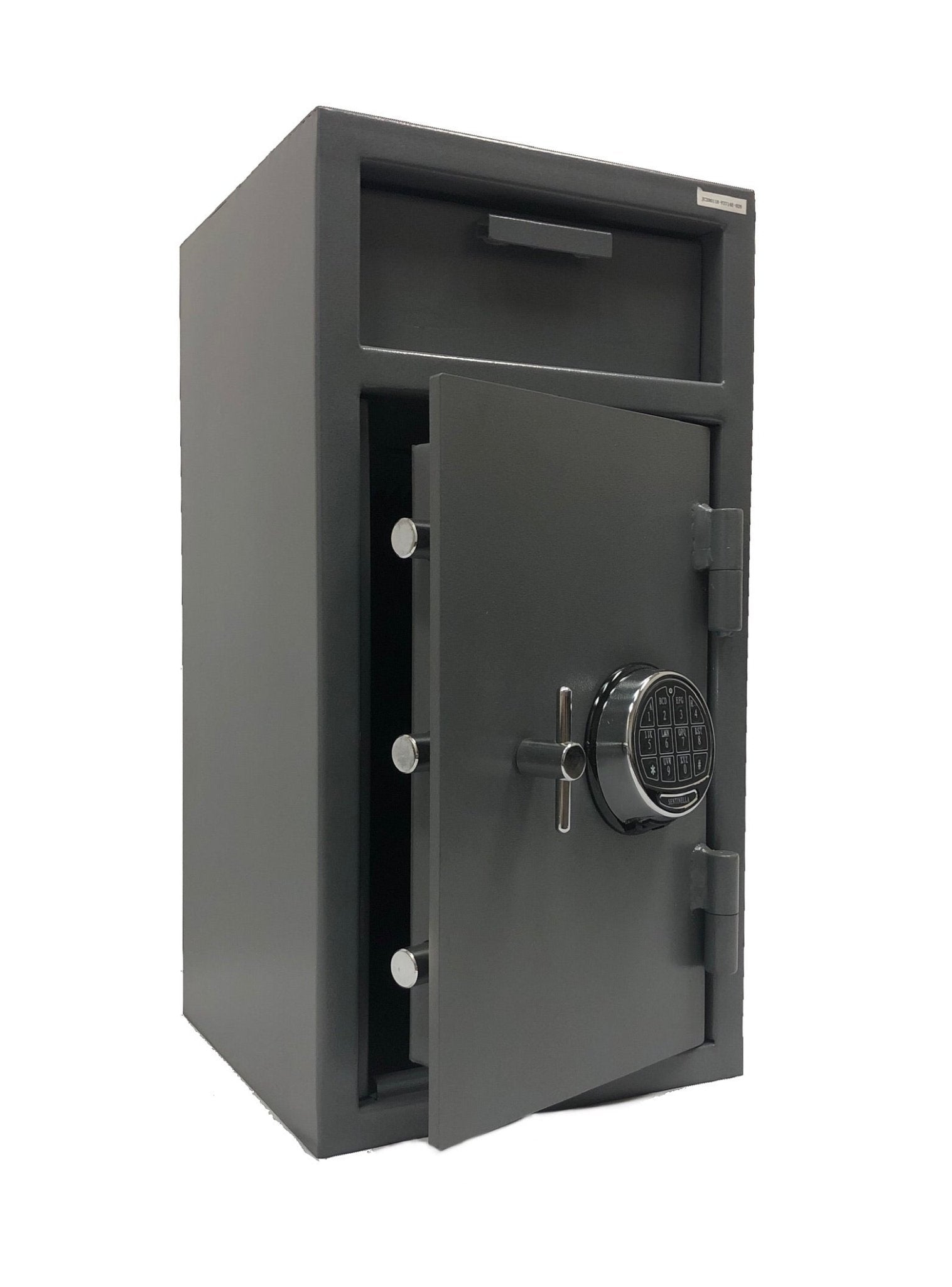 Southeastern Safe F2714E Drop Depository Safe with Keypad Lock & Back ...